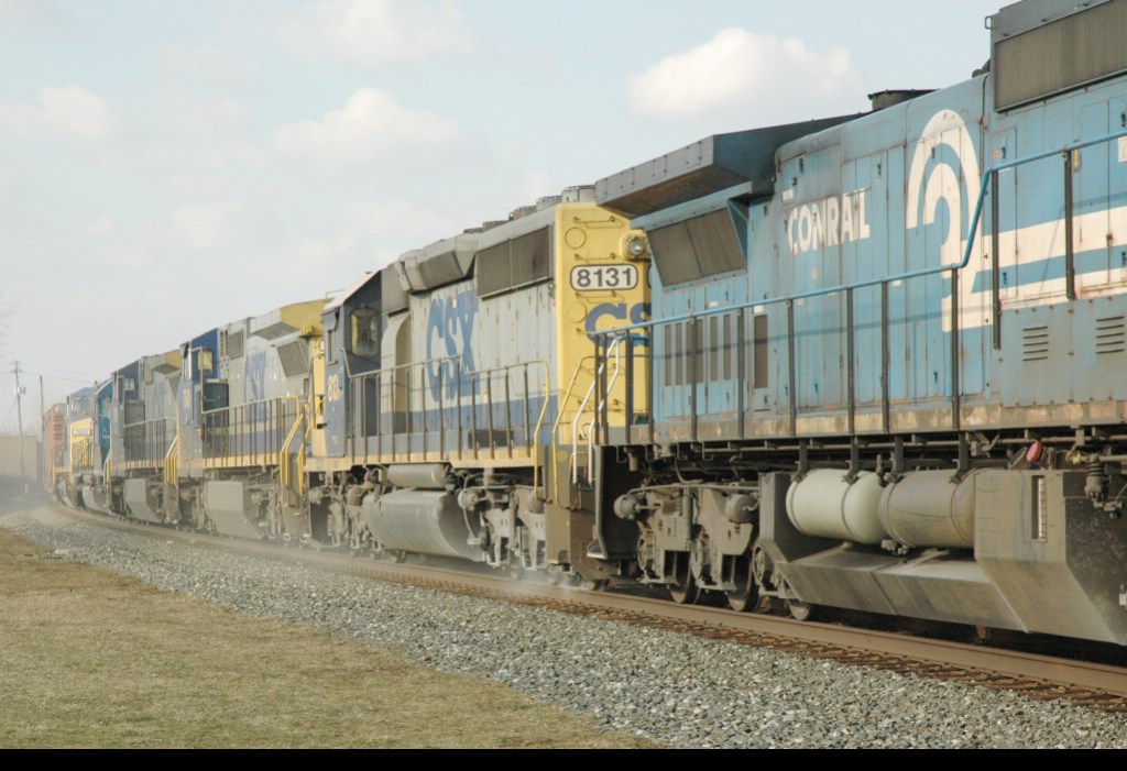 CSX 8131, East